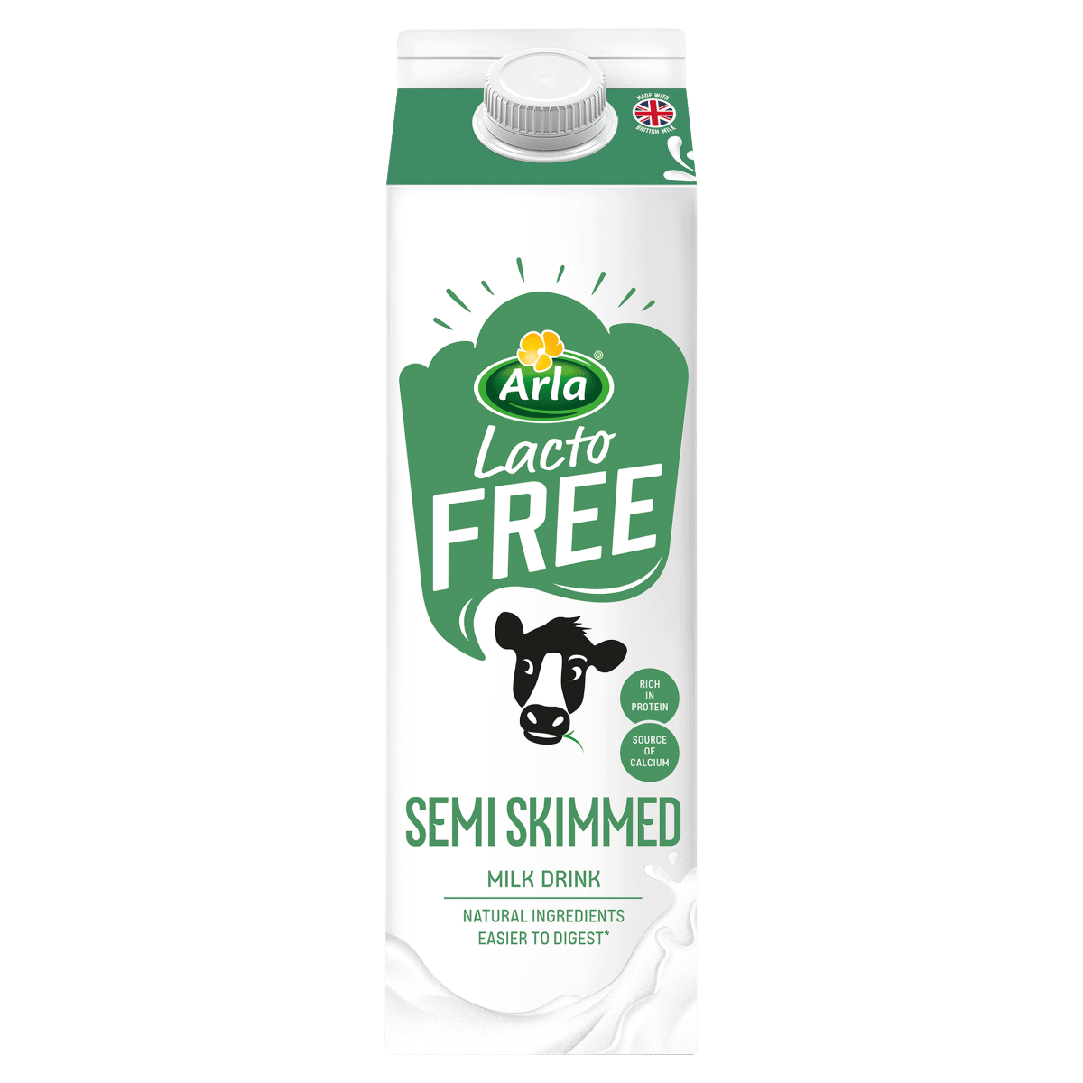 Arla Lacto Free Semi Skimmed Milk Drink 1 Litre - One Stop