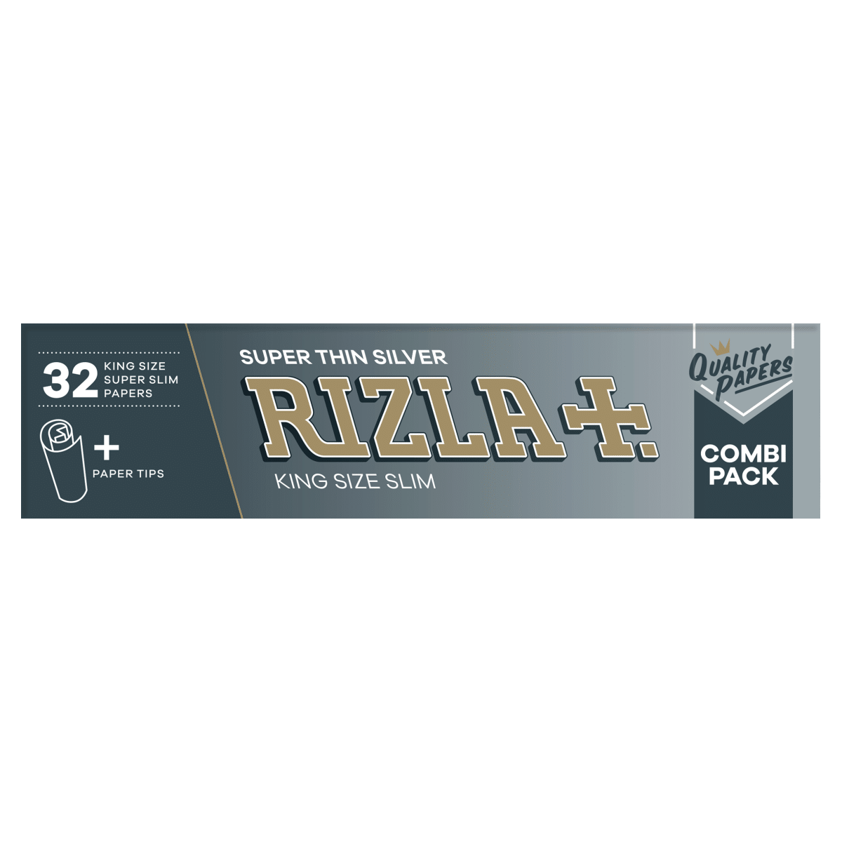 Rizla Super Thin Silver King Size Slim Combi Pack - One Stop