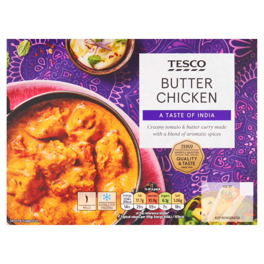 Tesco Butter Chicken 400g - One Stop