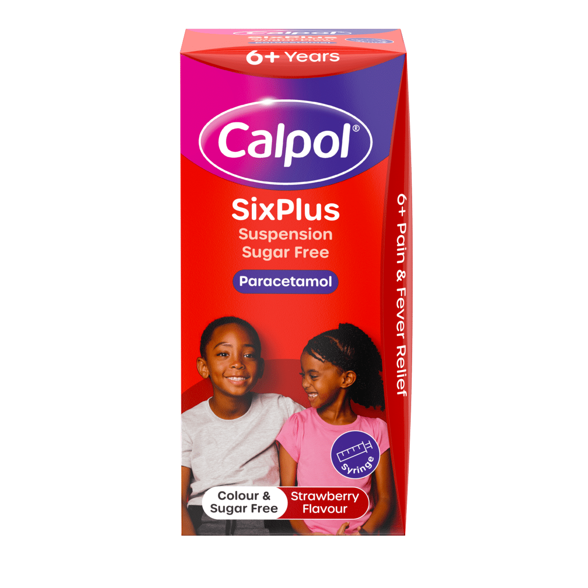 Calpol SixPlus Sugar-Free Suspension Paracetamol 6+ Years 80ml - One Stop