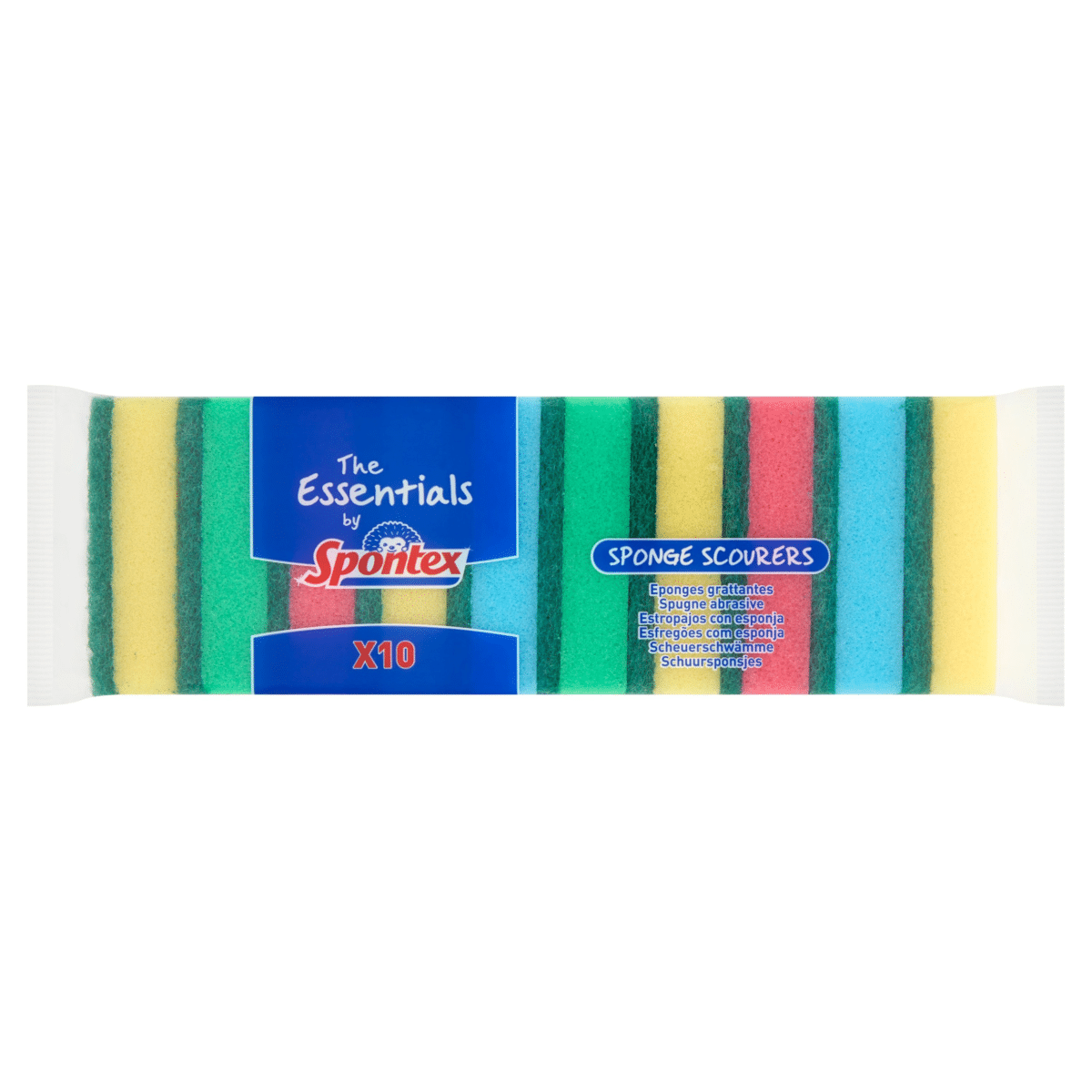 The Essentials by Spontex 10 Sponge Scourers - One Stop