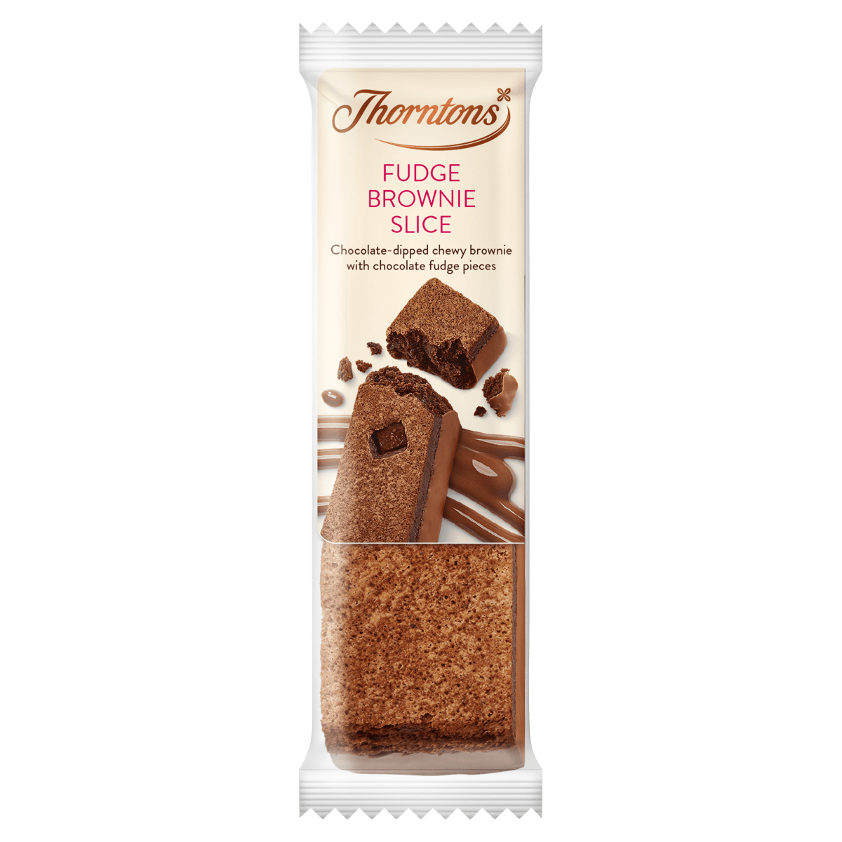 Thorntons Fudge Brownie Slice - One Stop