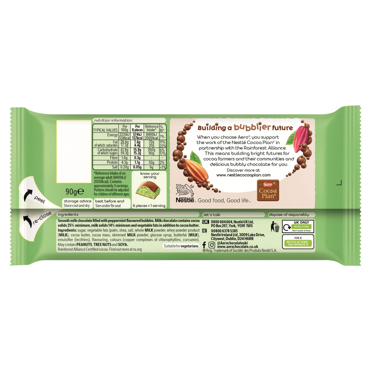Aero Peppermint 90g - One Stop