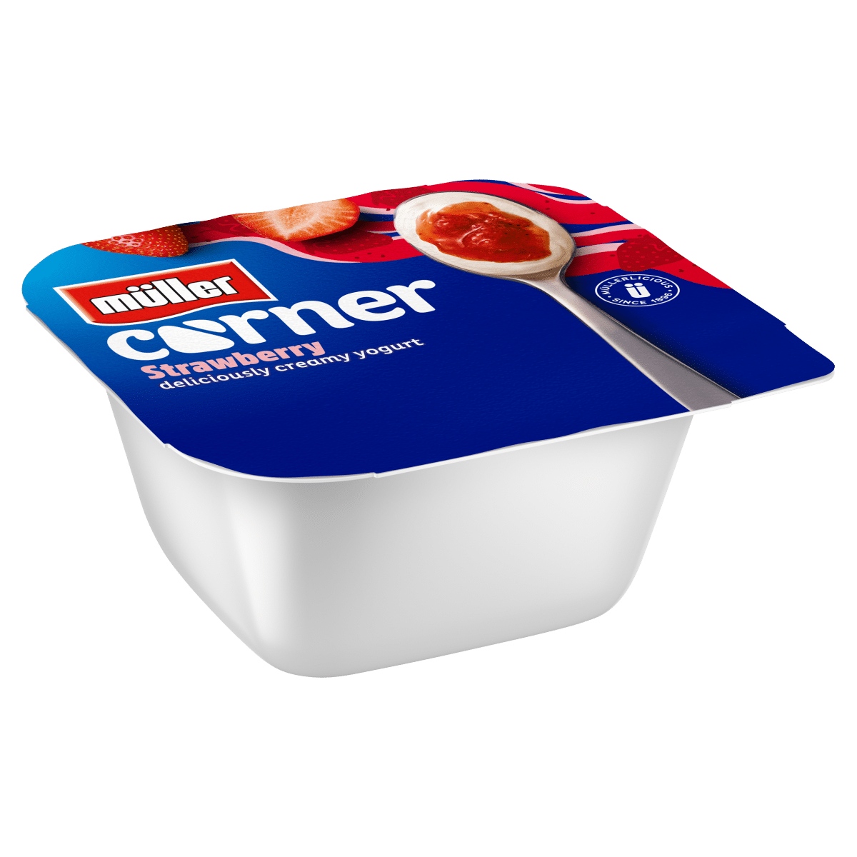 Müller Corner Strawberry 136g - One Stop