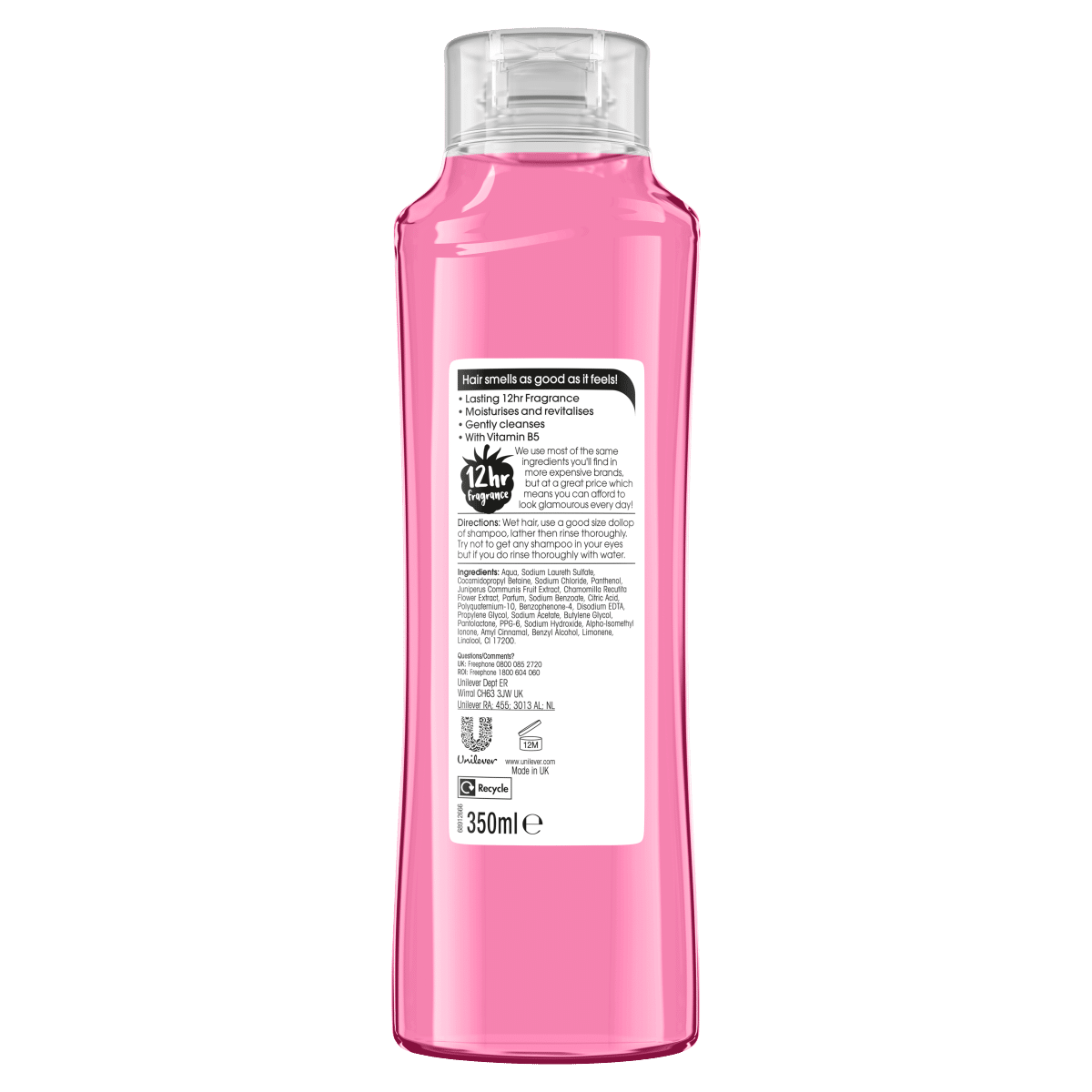 Alberto Balsam Sunkissed Raspberry Shampoo 350ml - One Stop