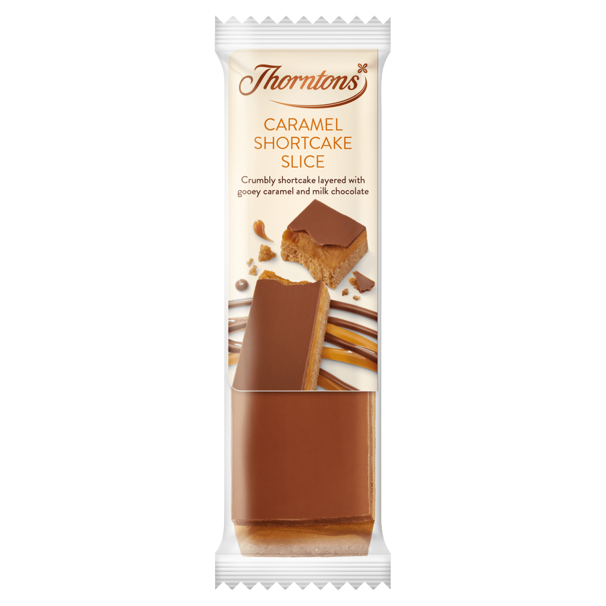 Thorntons Caramel Shortcake Slice 74g - One Stop