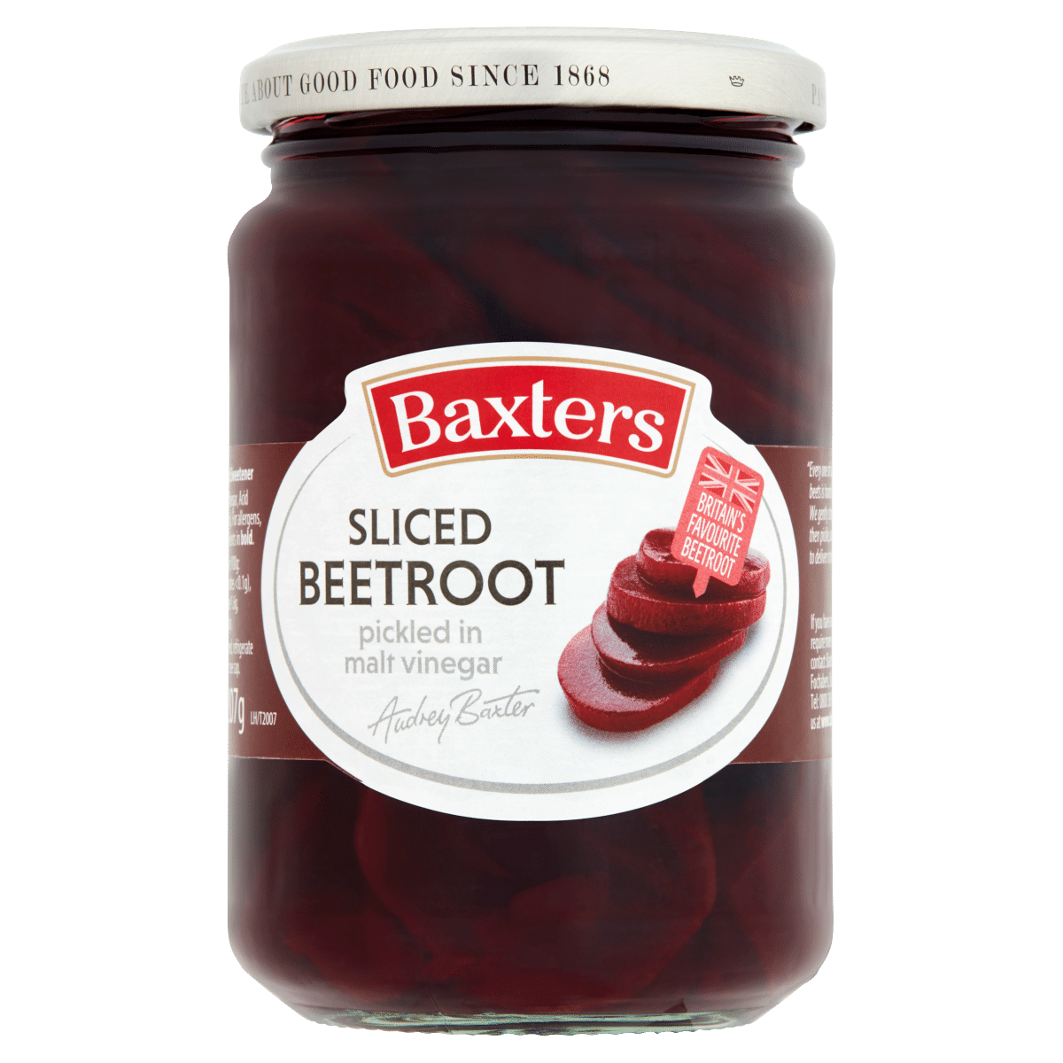 Baxters Sliced Beetroot 340g - One Stop