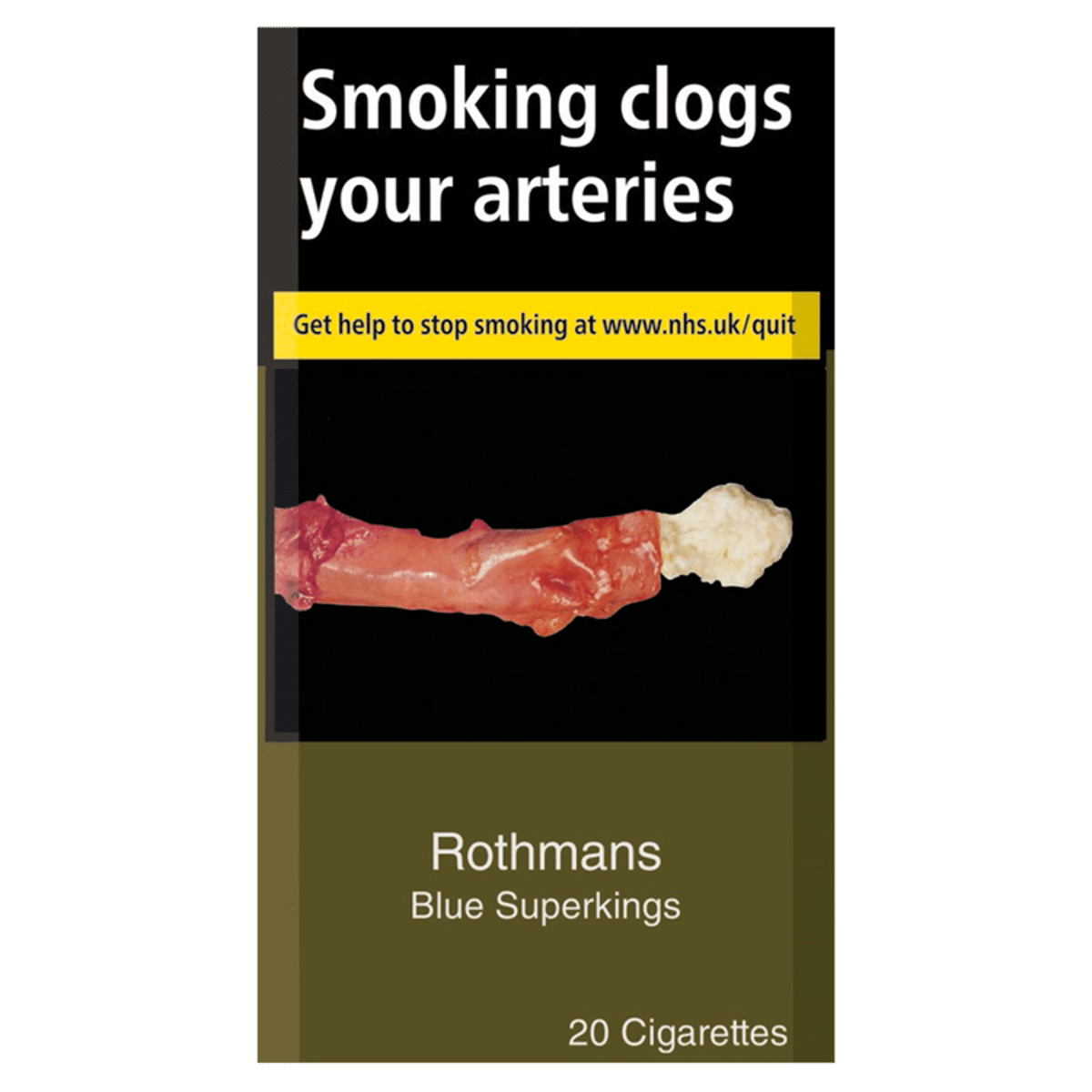 Rothmans Blue Superkings 20 Cigarettes - One Stop
