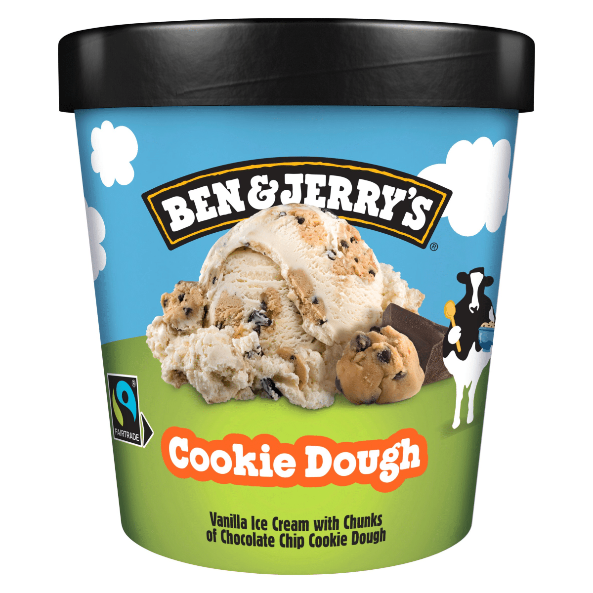 Ben & Jerry's Ice Cream Tub Cookie Dough 465ml - One Stop