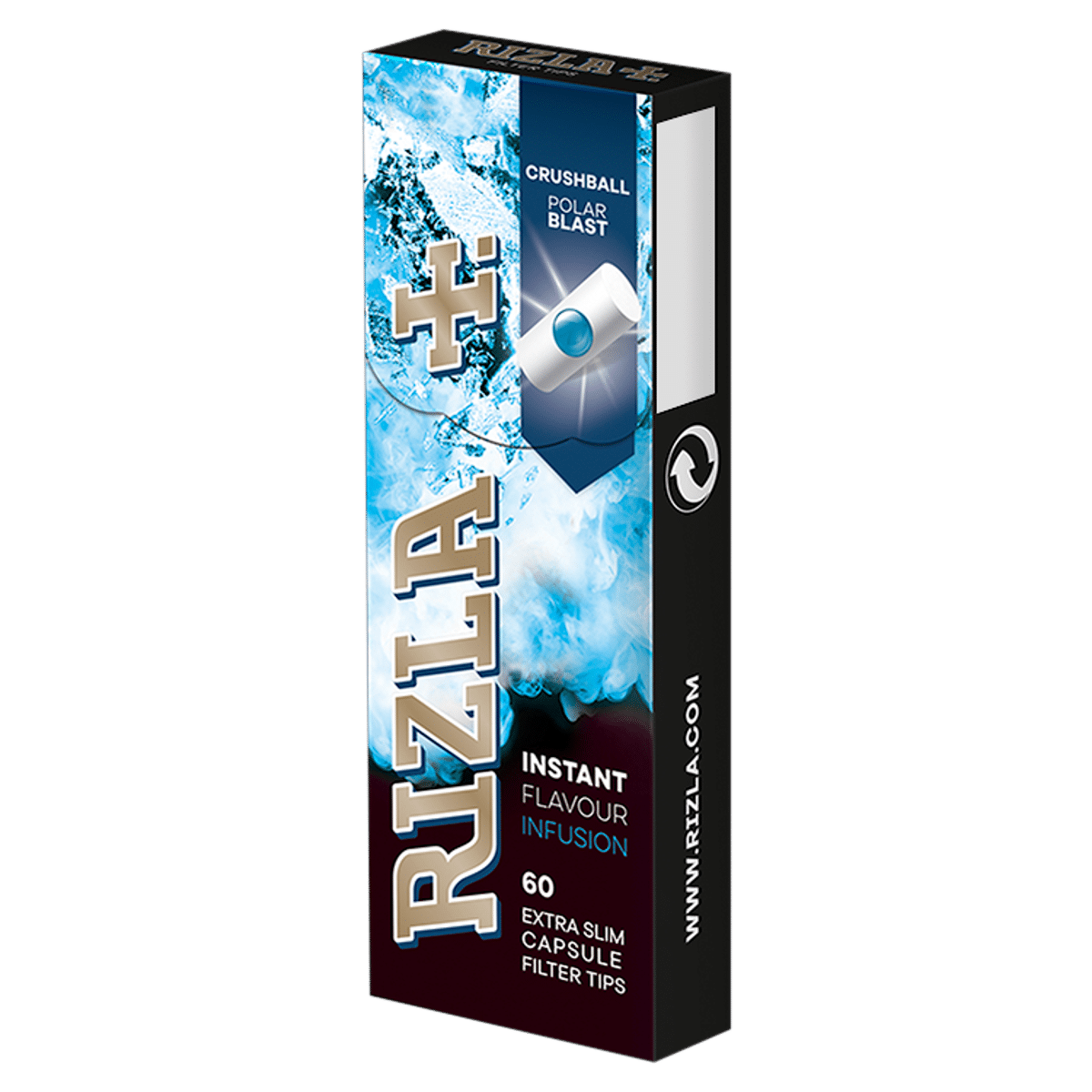 Rizla Polar Blast Extra Slim Tips 60s - One Stop