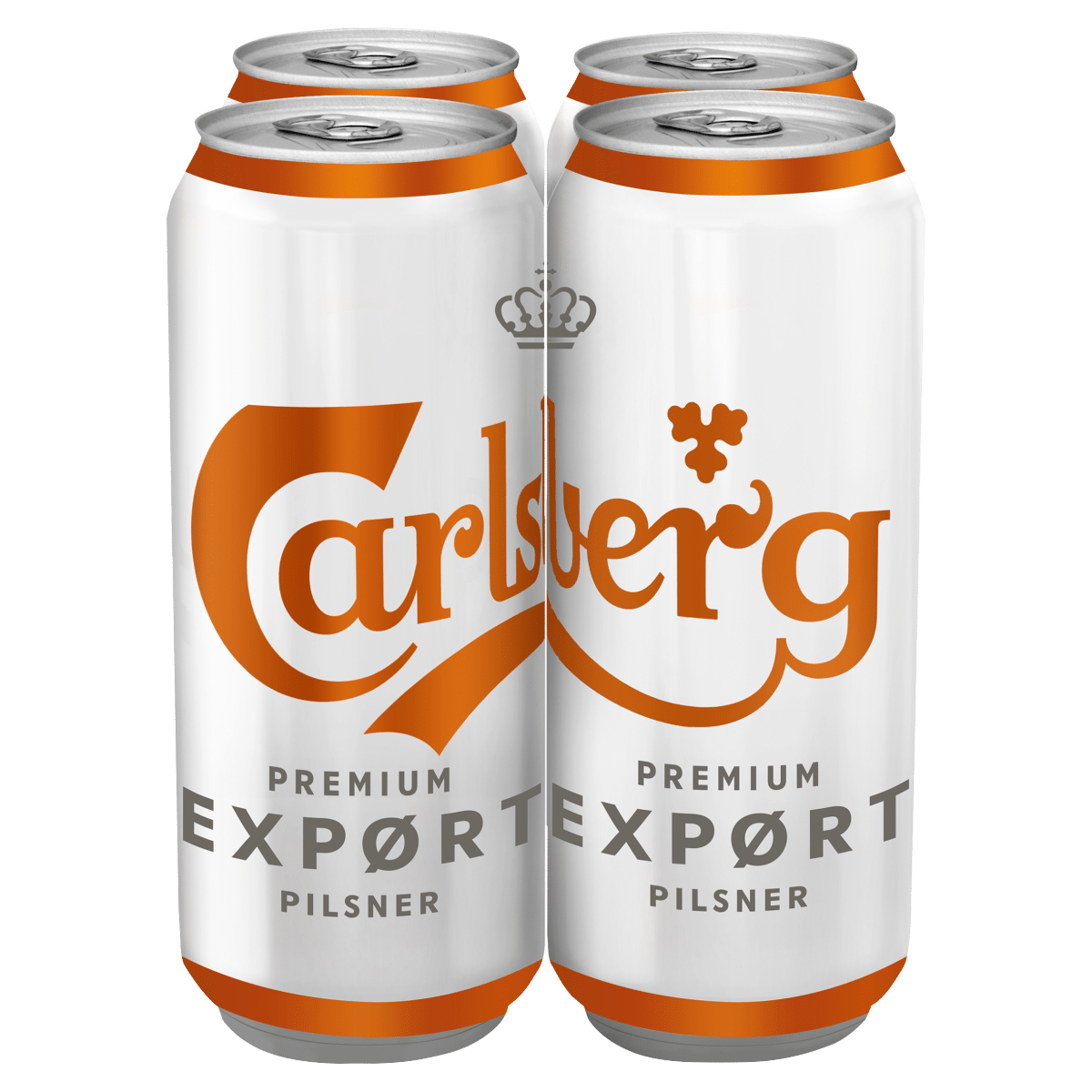 Carlsberg Export Lager Beer 4 x 500ml Cans - One Stop