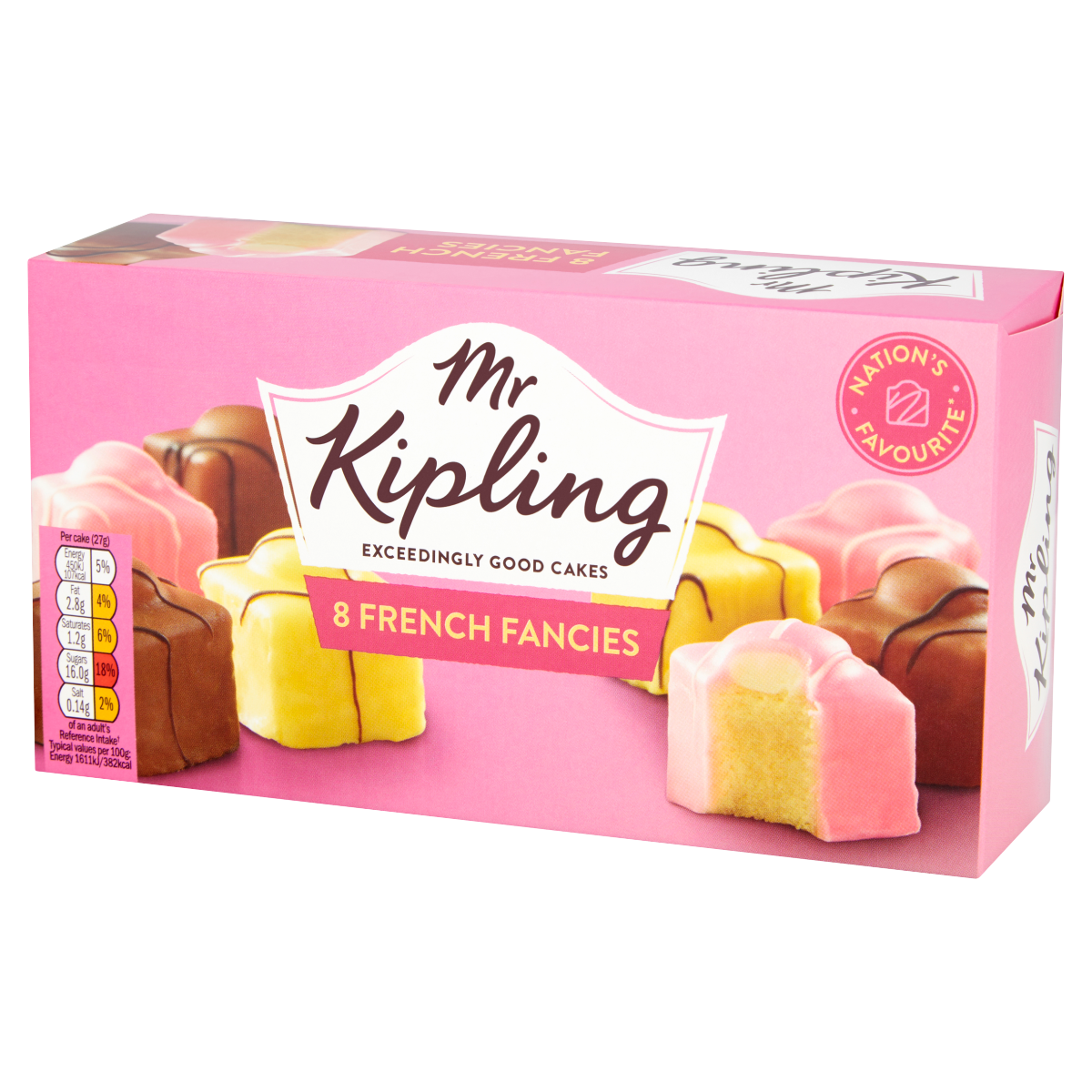 Mr Kipling 8 French Fancies - One Stop