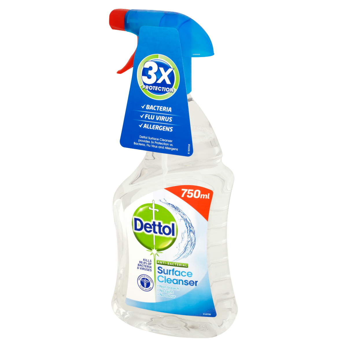 Dettol Antibacterial Surface Cleanser Spray 750ml - One Stop