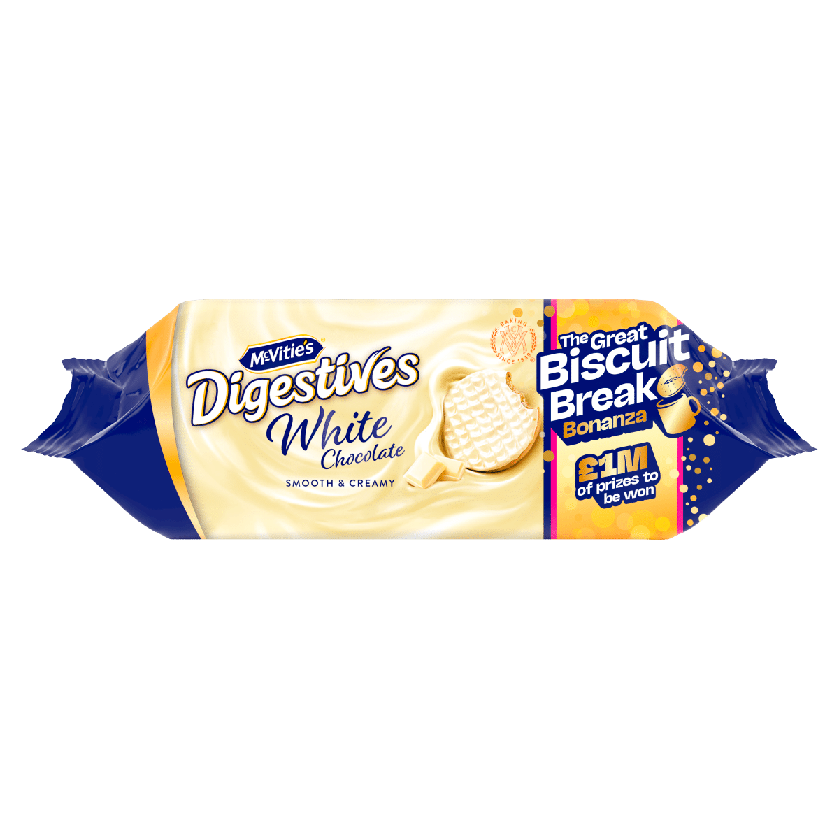 McVitie's Digestives White Chocolate 232g - One Stop
