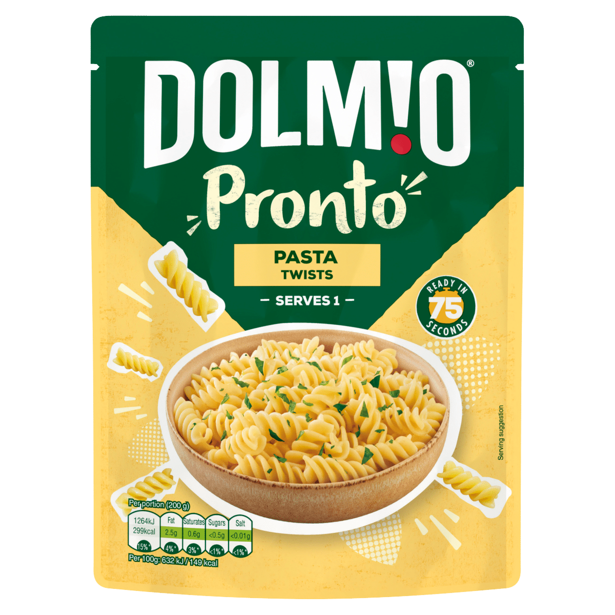 Dolmio Pronto Pasta Twists 200g - One Stop
