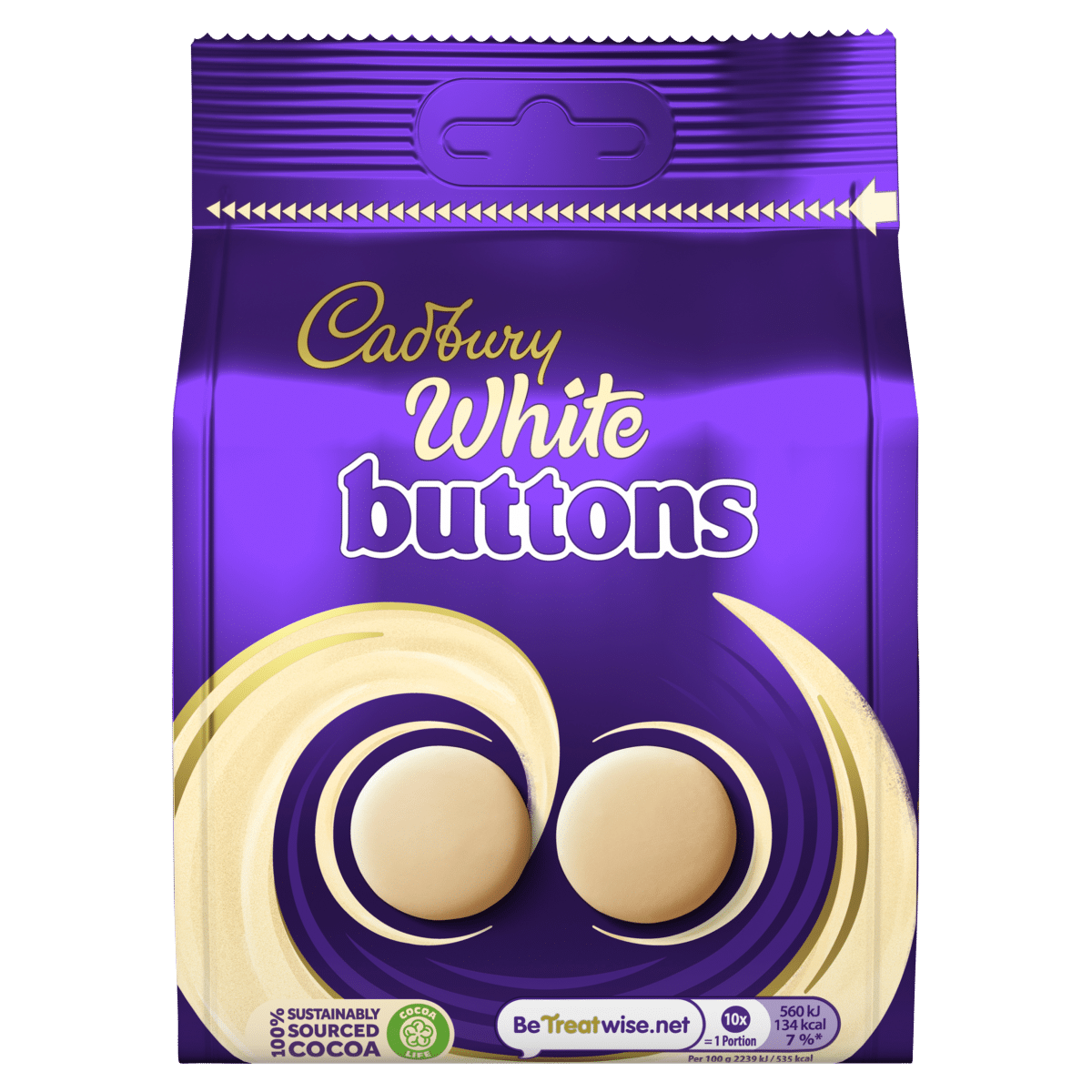 Cadbury White Buttons 110g - One Stop