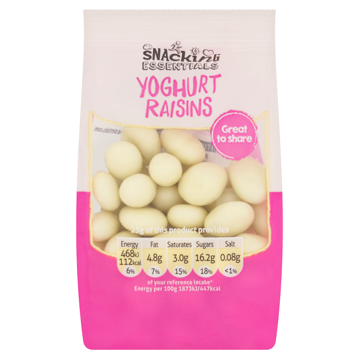 Snacking Essentials Yoghurt Raisins 100g - One Stop