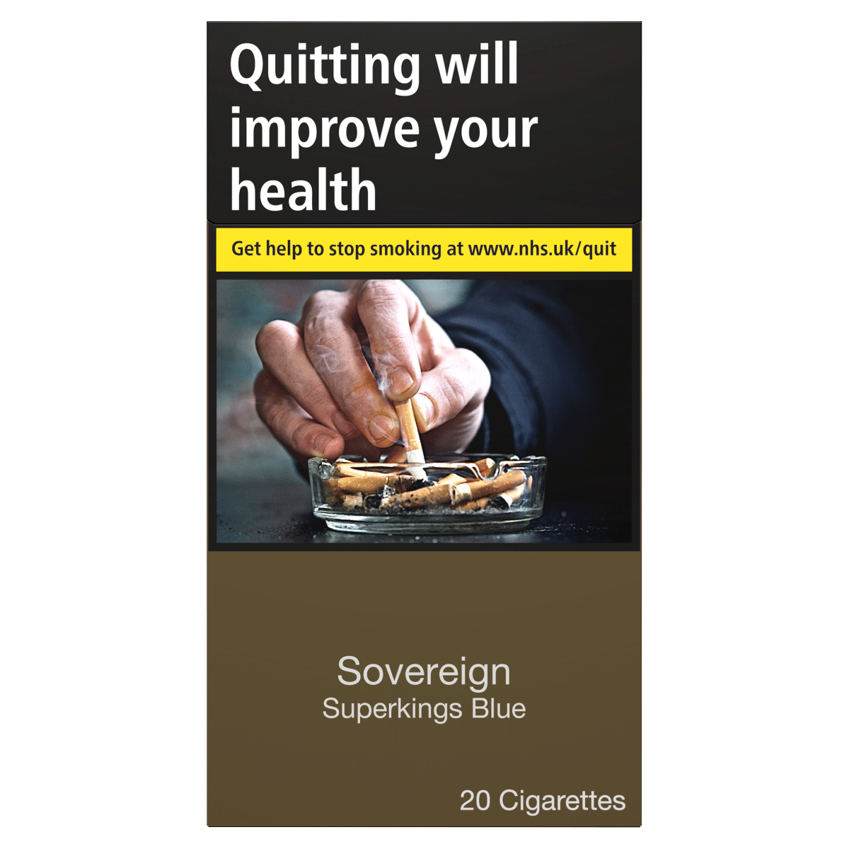 Sovereign Superkings Blue 20 Cigarettes - One Stop