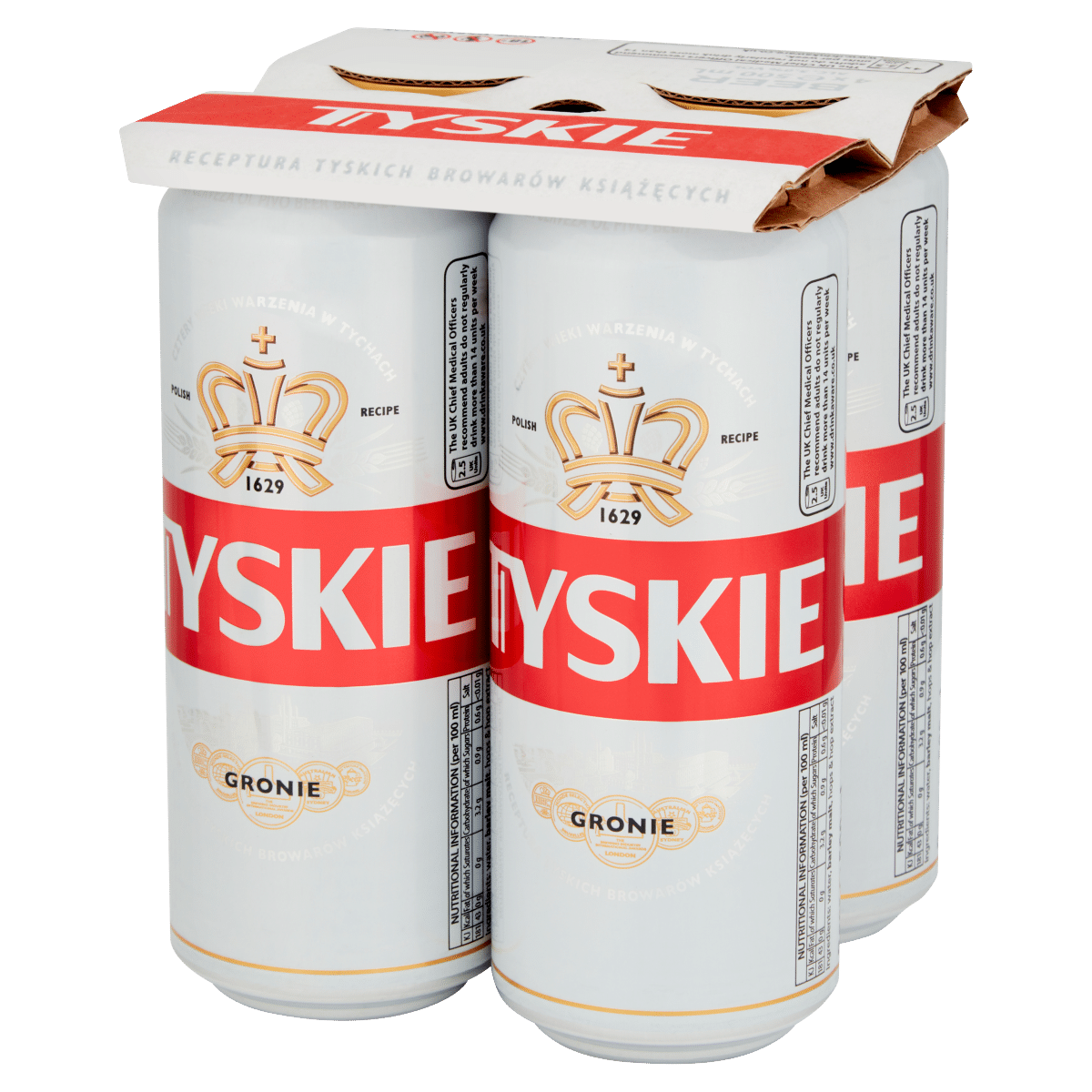 Tyskie 4 x 500ml - One Stop