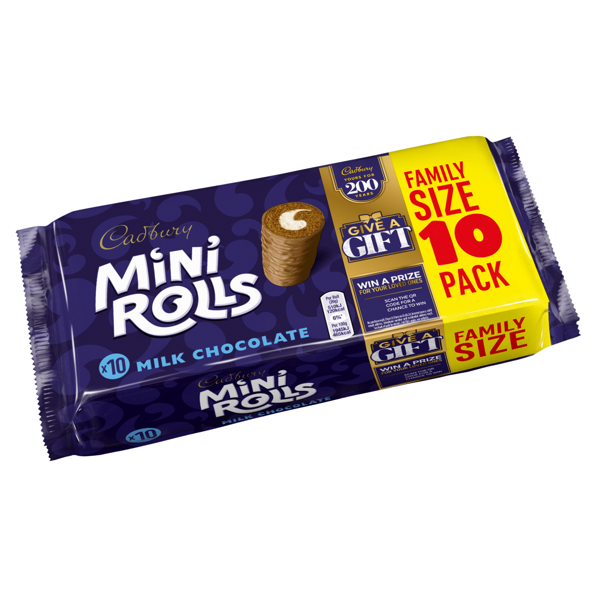 Cadbury 10 Milk Chocolate Mini Rolls - One Stop