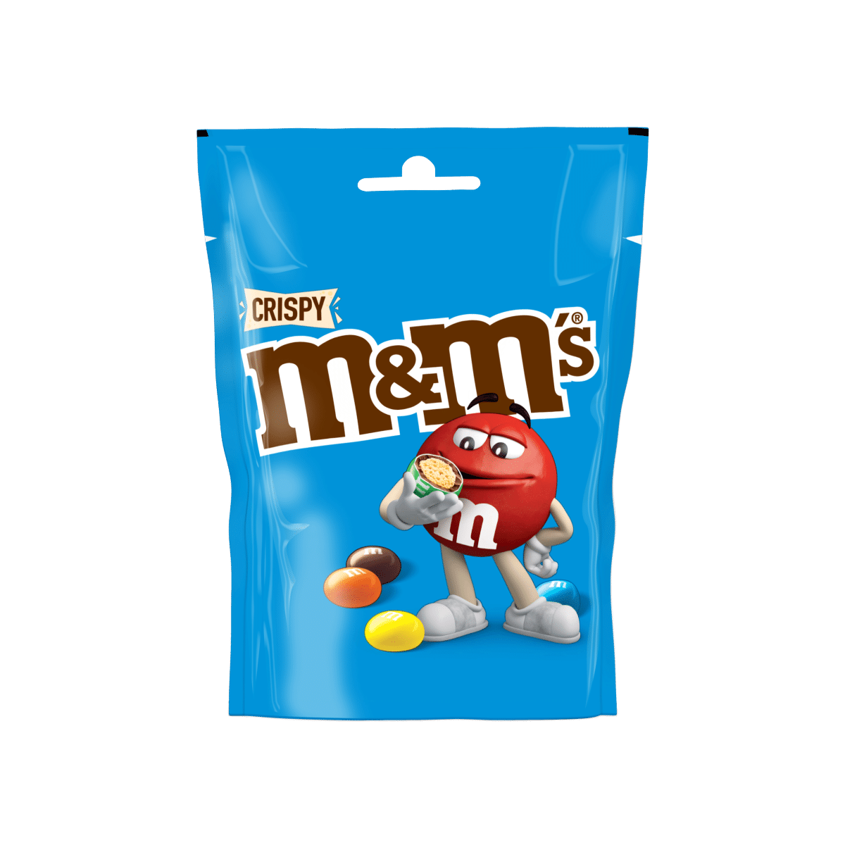 M&M's Crispy Milk Chocolate Bites Pouch Bag 107g - One Stop