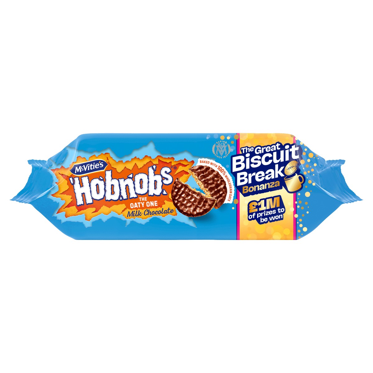 McVitie's Hobnobs Milk Chocolate Biscuits 262g - One Stop