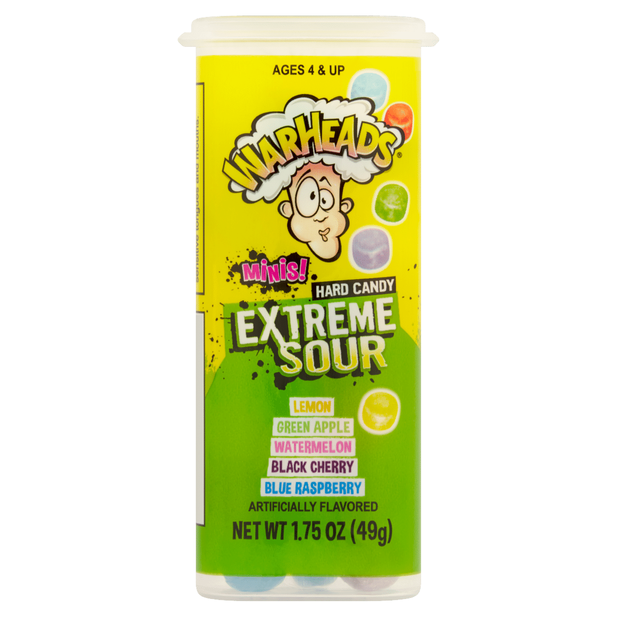 Warheads Extreme Sour Minis! Hard Candy 49g - One Stop