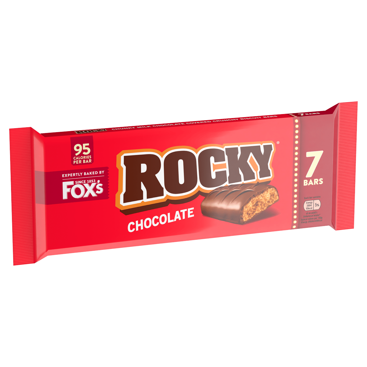 Fox's Rocky Chocolate Bars 7 x 19g (133g) - One Stop