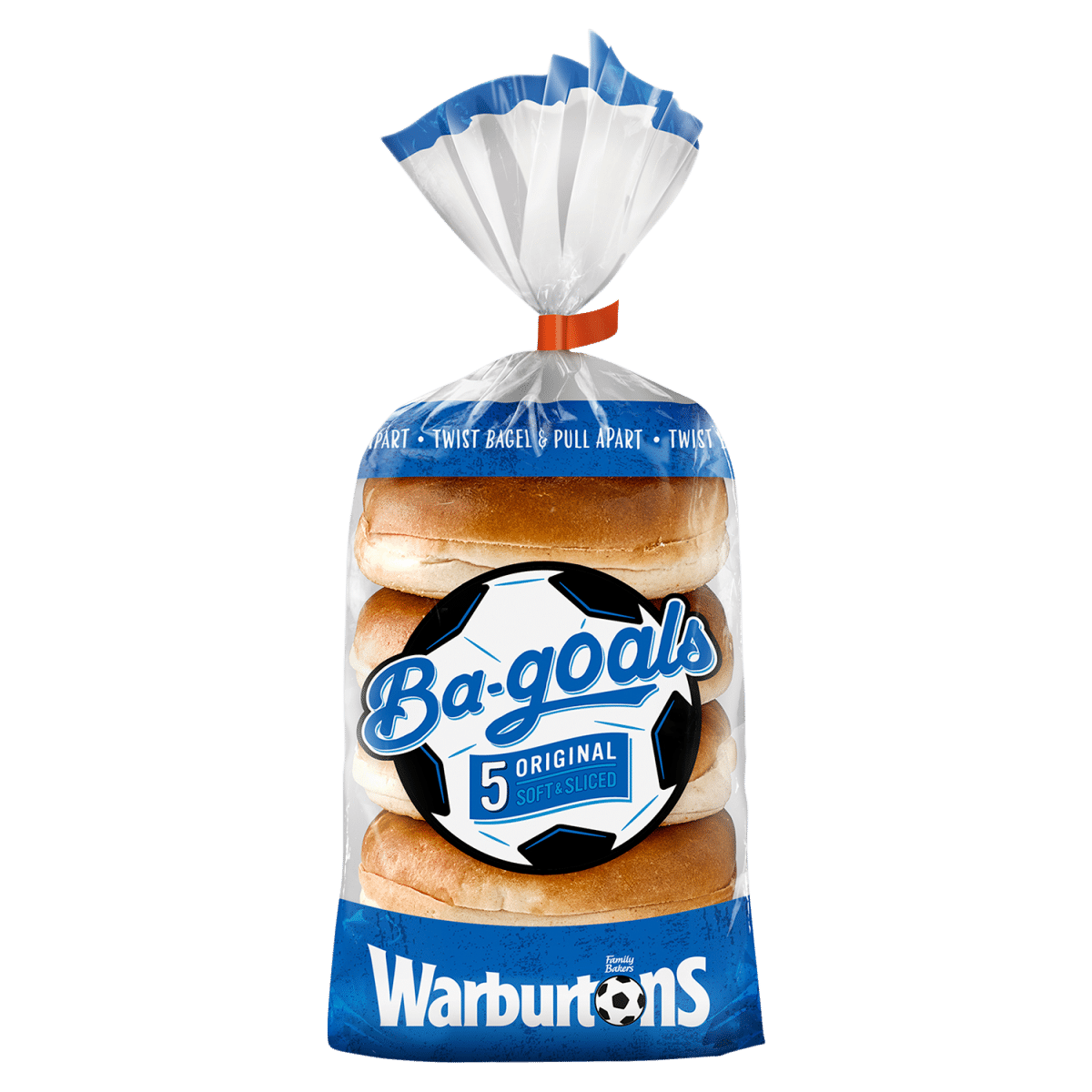 Warburtons 5 Original Bagels - One Stop