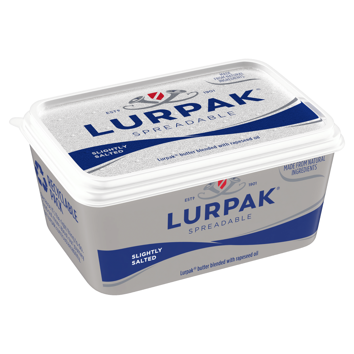 Lurpak Slightly Salted Spreadable 400g - One Stop