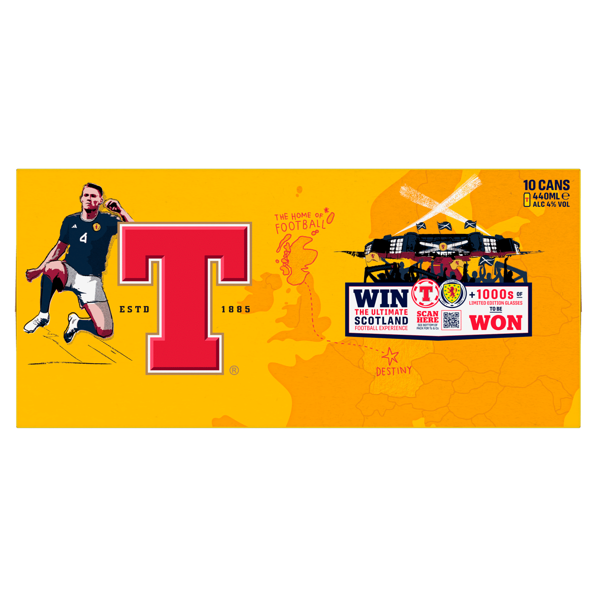 Tennent's Lager 10 x 440ml - One Stop