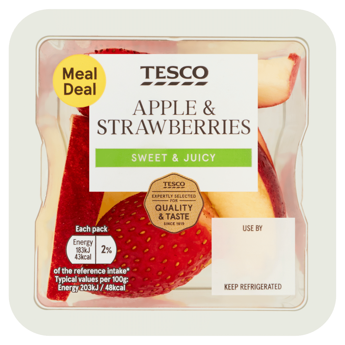 Tesco Apple & Strawberries 90g - One Stop