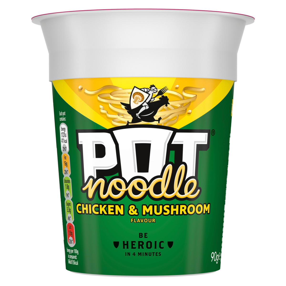 Pot Noodle Standard Pot Noodle Chicken & Mushroom 90 g - One Stop