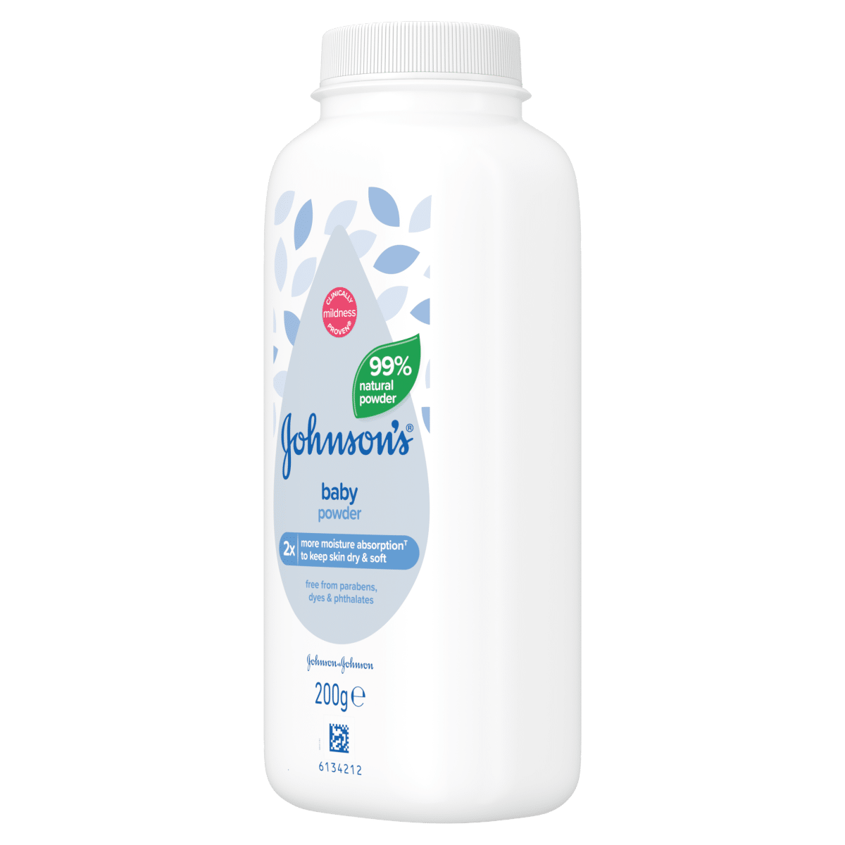 Johnson's Baby Powder Natural Cornstarch 200g - One Stop