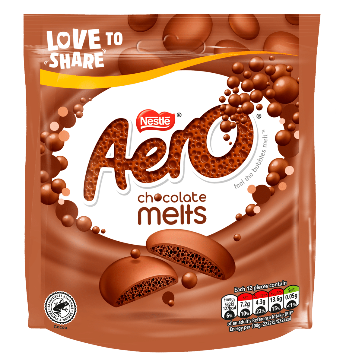 Aero Chocolate Melts 92g - One Stop