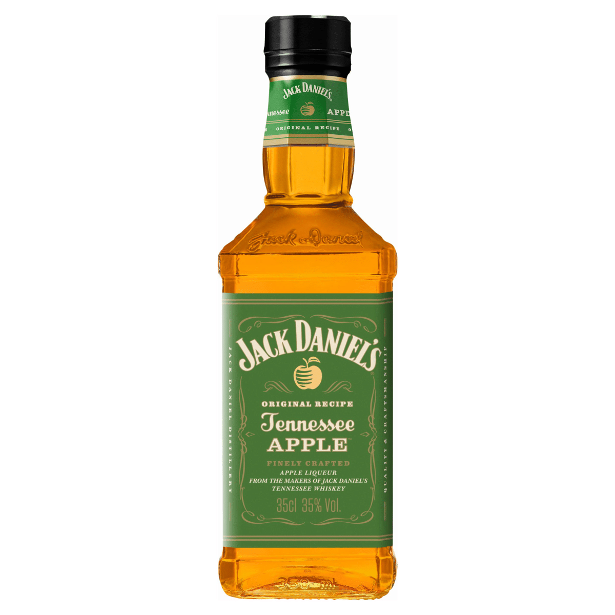 Jack Daniel's Tennessee Whiskey Blended with Apple Liqueur 35 cL - One Stop
