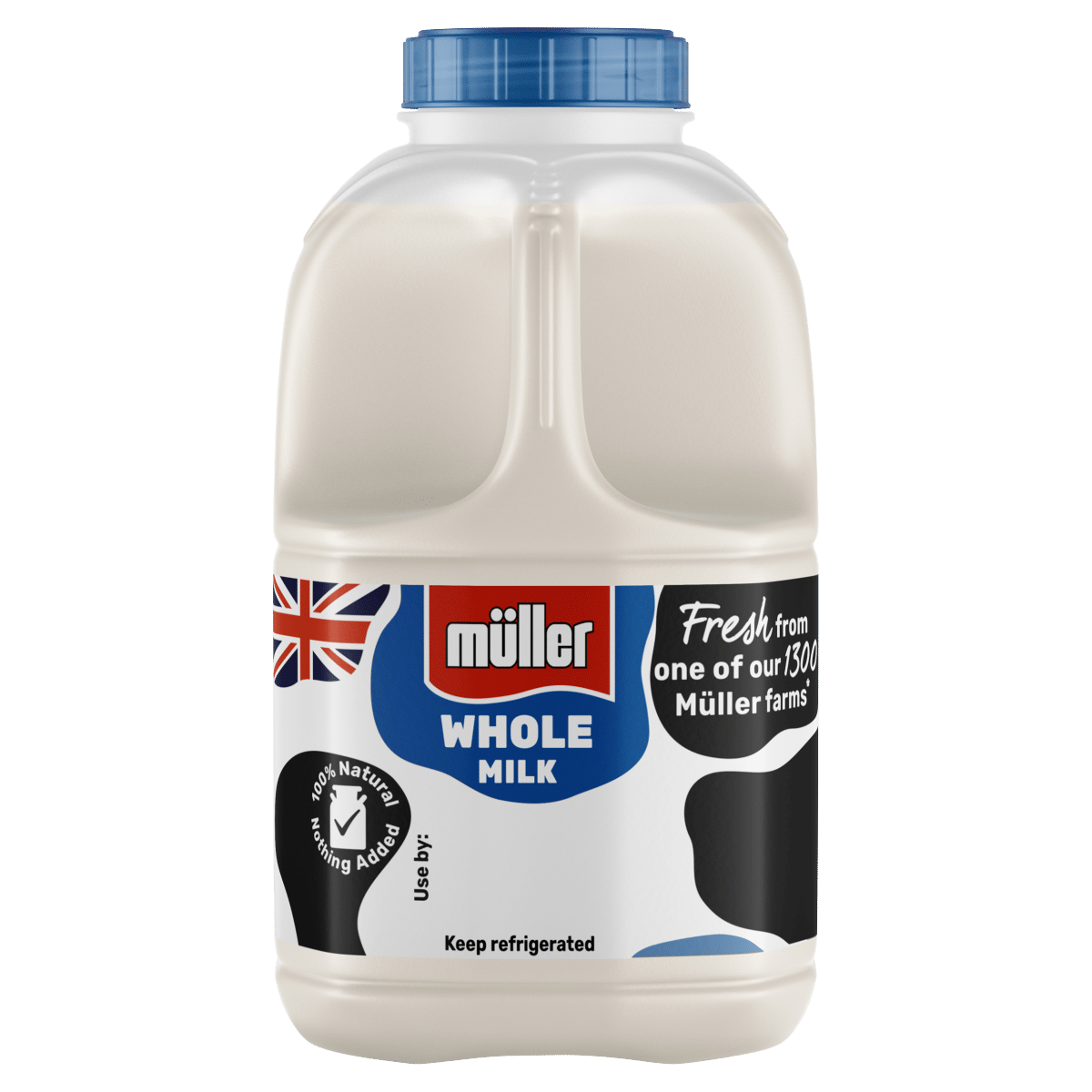 Müller Whole Milk 1 Pint 568ml - One Stop