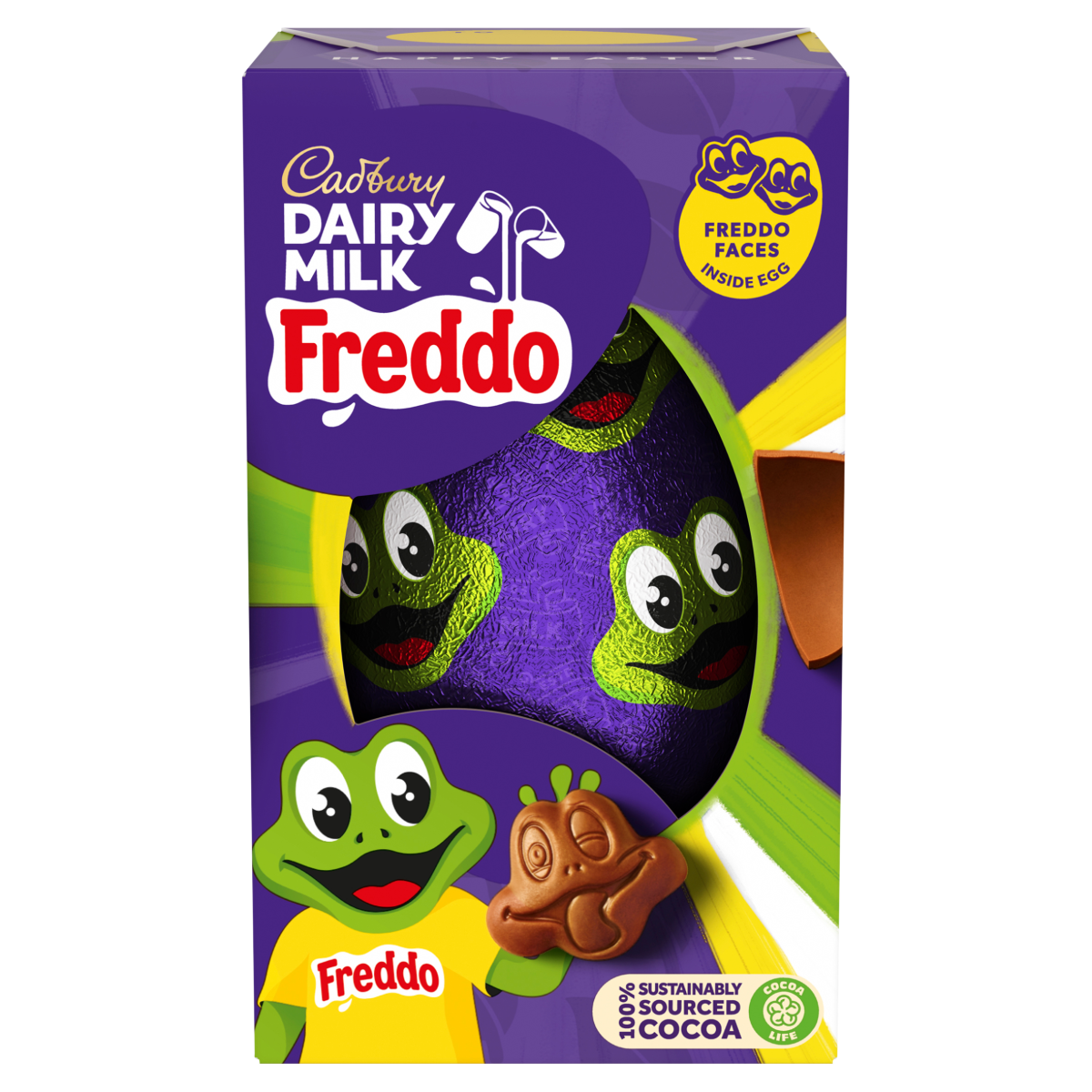Cadbury Dairy Milk Freddo Faces Chocolate Easter Egg 96g | One Stop