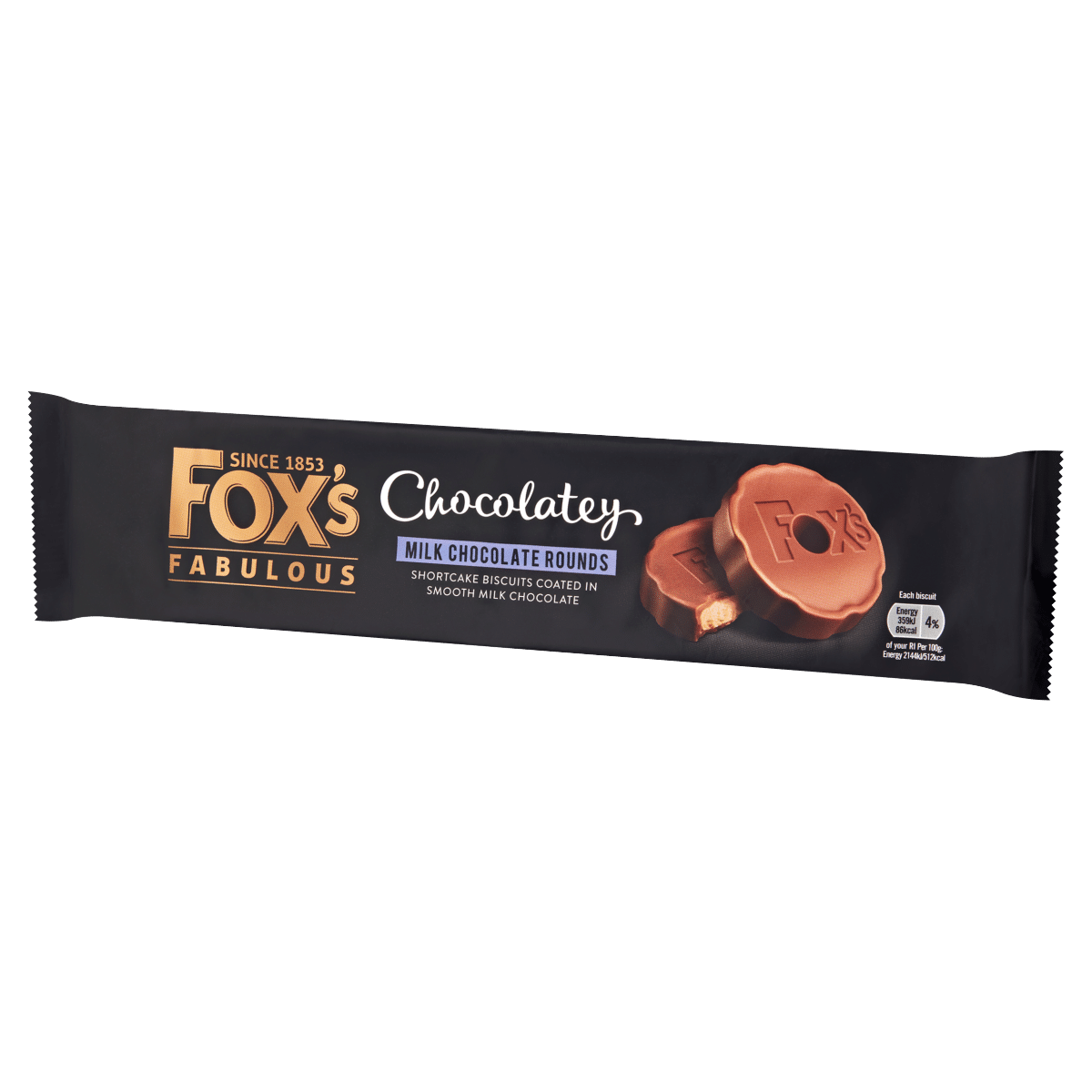 Fox's Fabulous Chocolatey Milk Chocolate Rounds 130g - One Stop