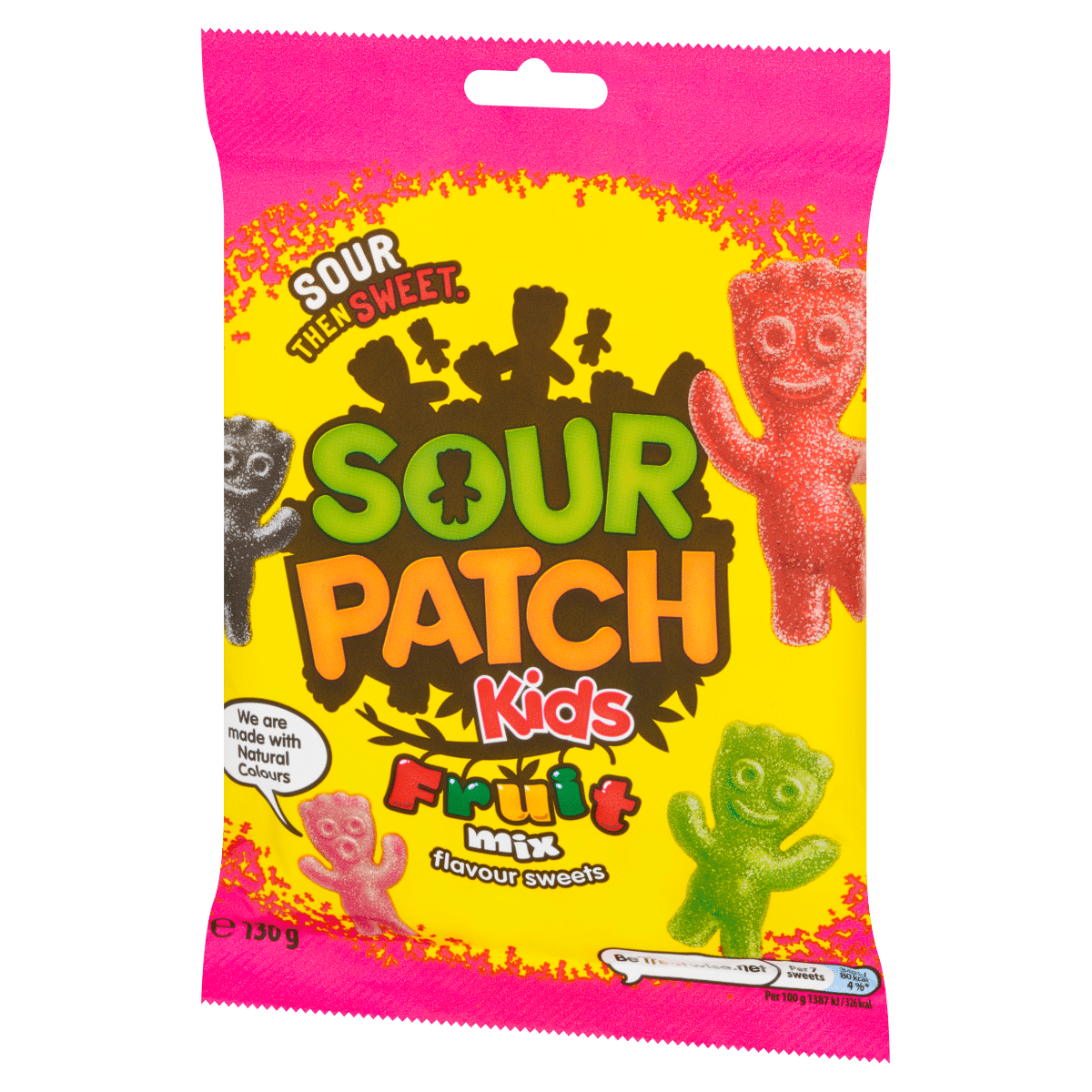 Sour Patch Kids Fruit Mix Flavour Sweets 130g - One Stop