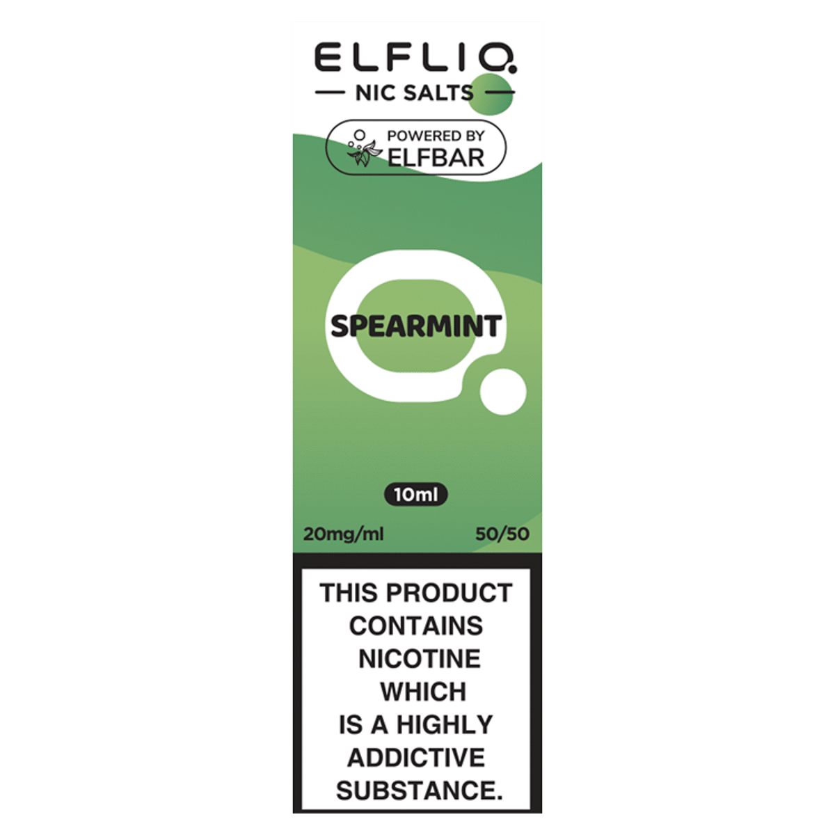 Elfiq Nic Salts Spearmint 10ml - One Stop