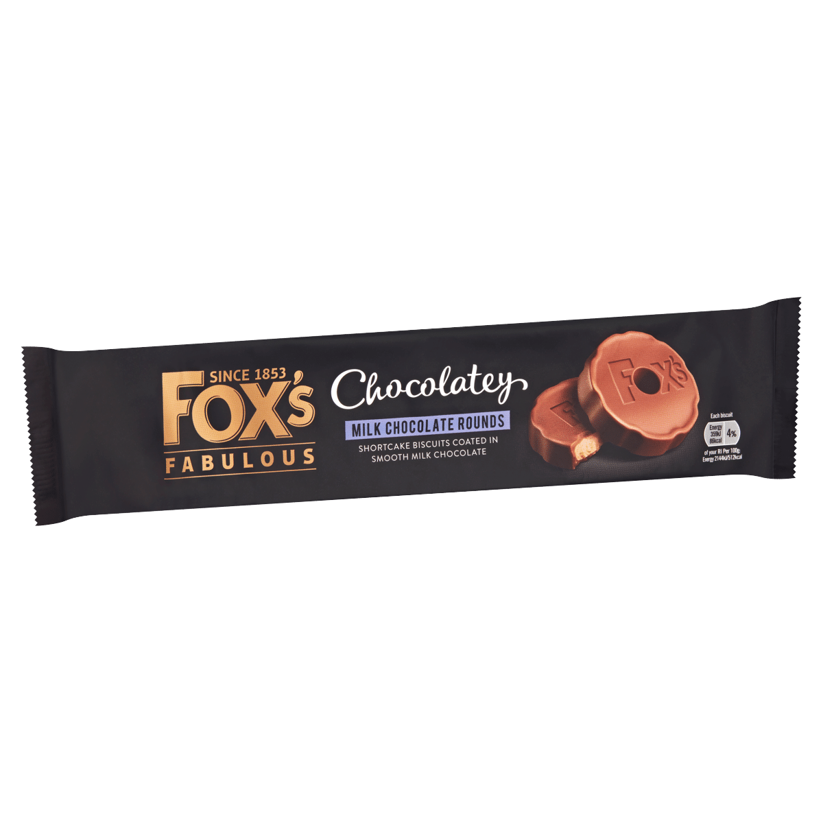 Fox's Fabulous Chocolatey Milk Chocolate Rounds 130g - One Stop