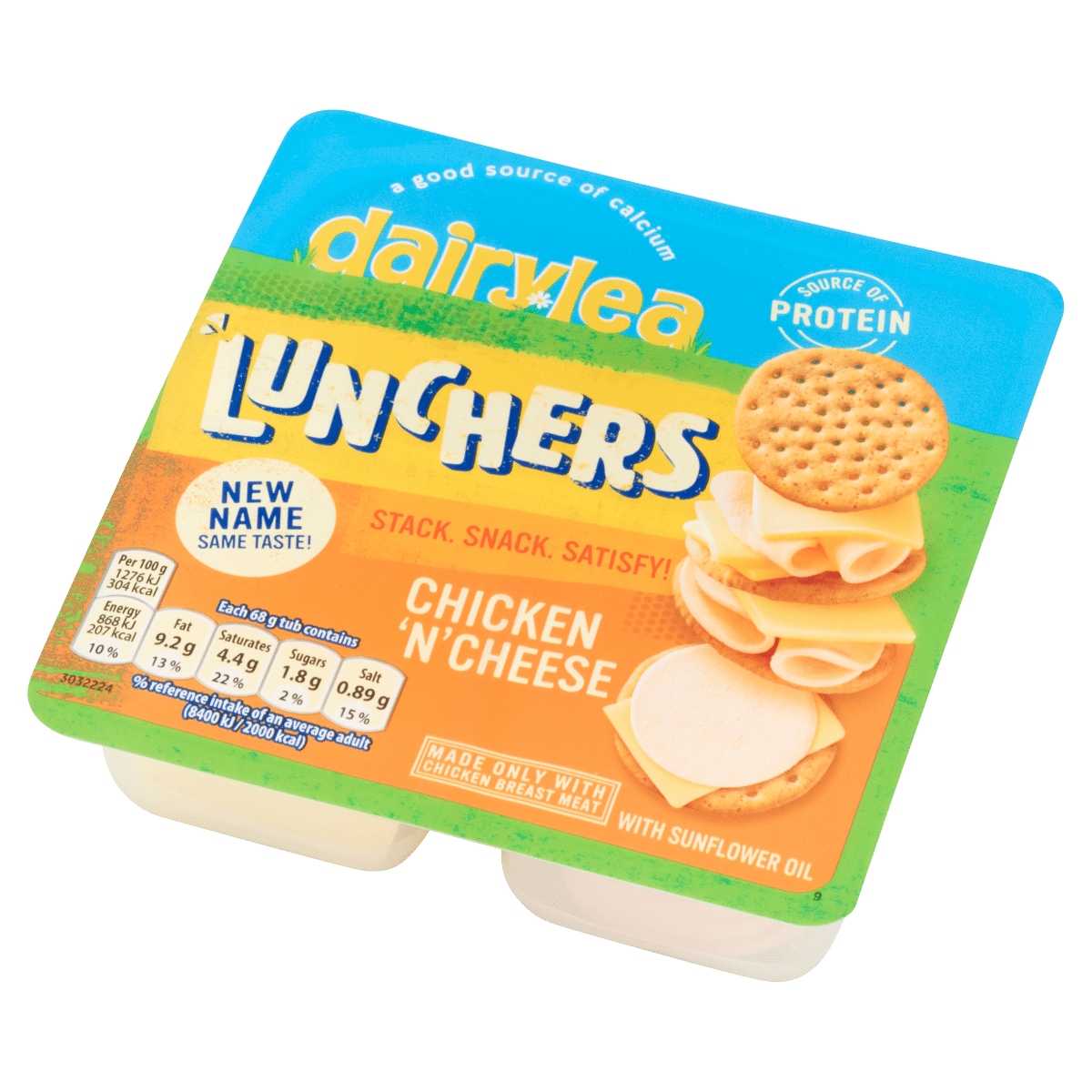 Dairylea Lunchers Chicken 'N' Cheese 68g - One Stop