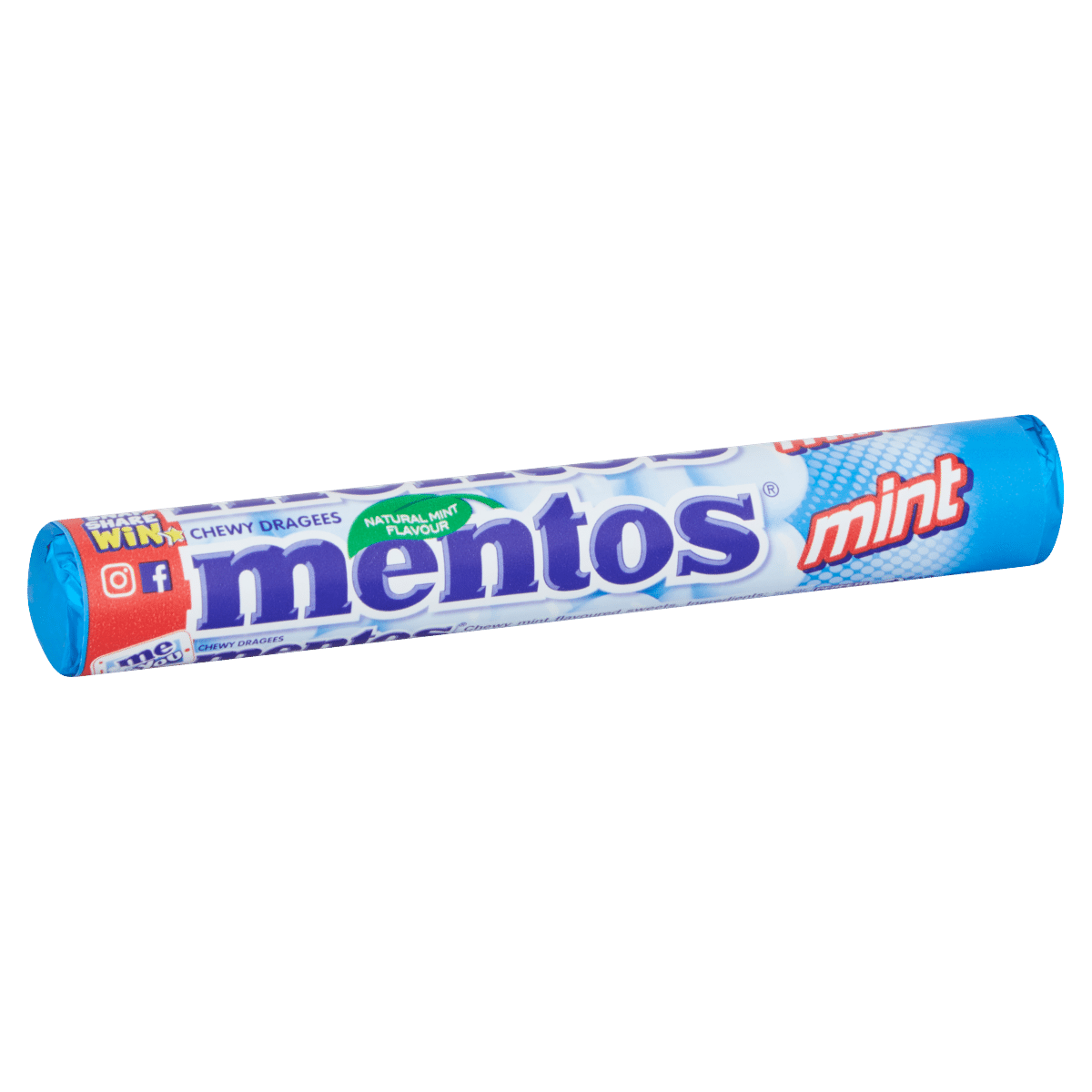 Mentos Mint Chewy Dragees 38g - One Stop