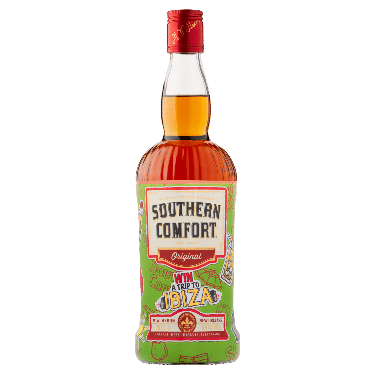 Southern Comfort Original Liqueur with Whiskey Flavouring 70cl - One Stop