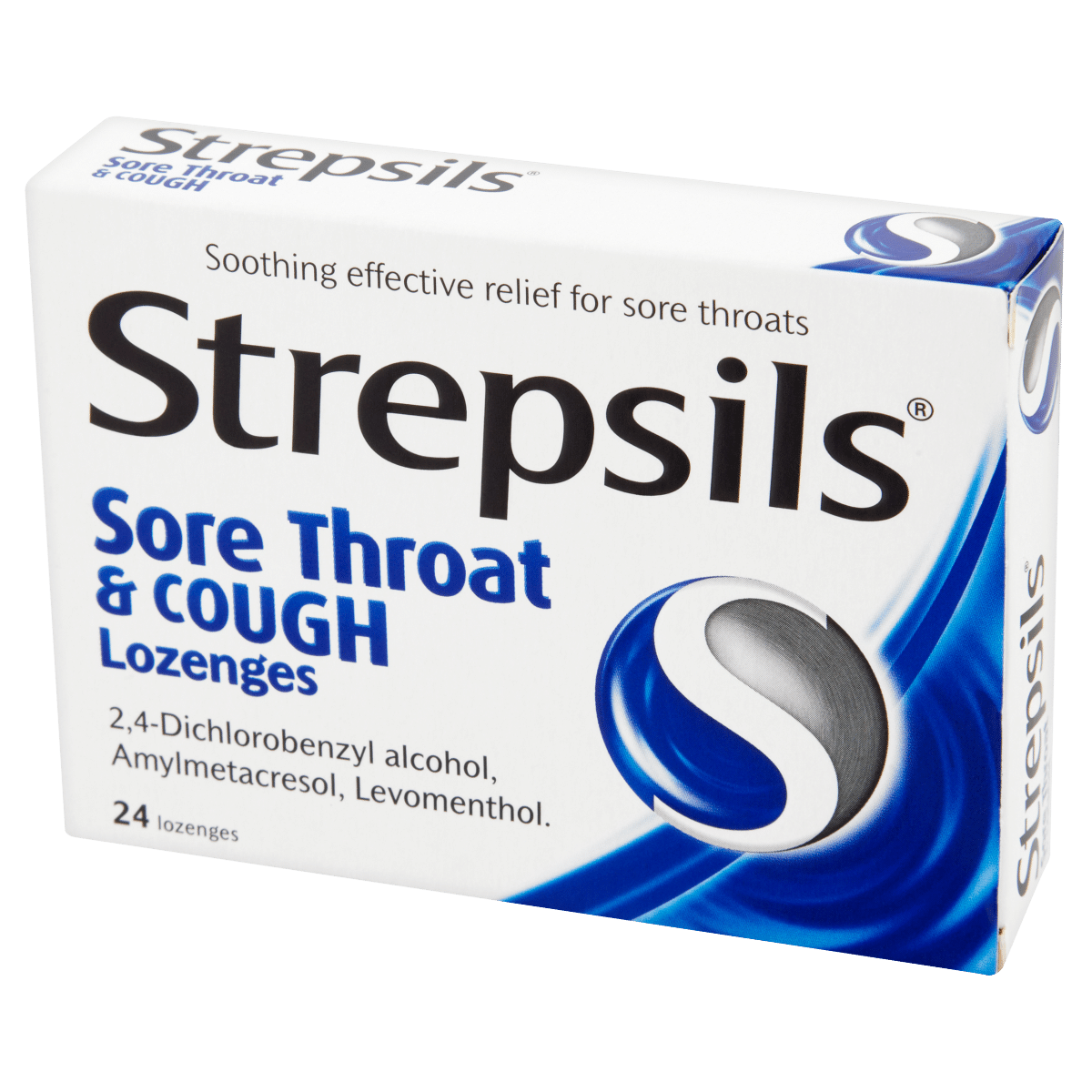 Strepsils Sore Throat & Cough Lozenges 24 Lozenges - One Stop
