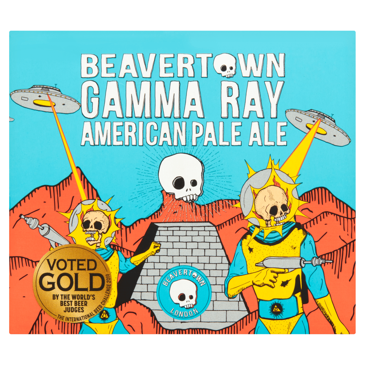 Beavertown Gamma Ray American Pale Ale 4 x 330ml - One Stop
