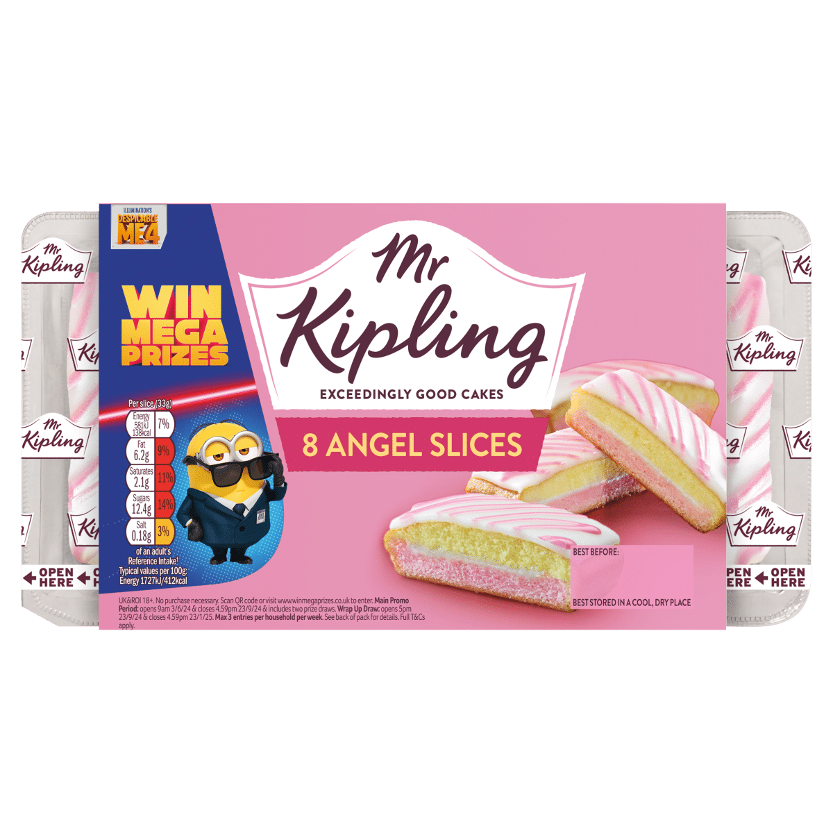 Mr Kipling 8 Angel Slices - One Stop