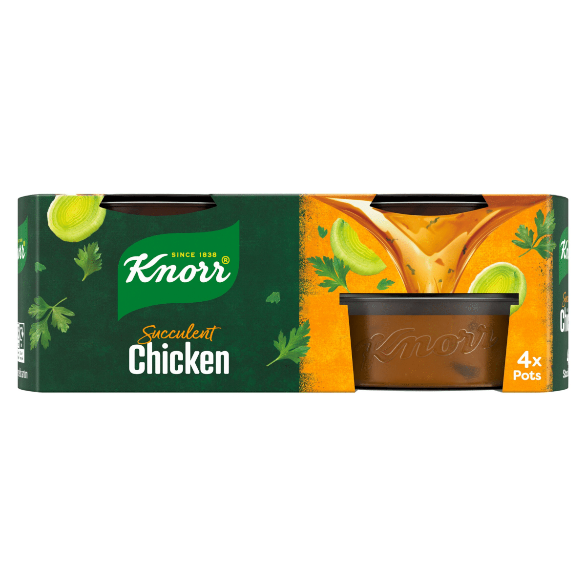 Knorr Stock Pots Chicken 4x 28 g - One Stop