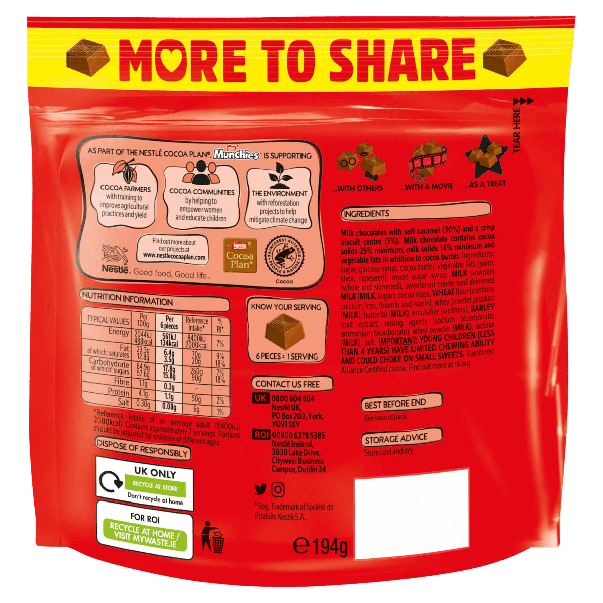 Munchies 194g - One Stop